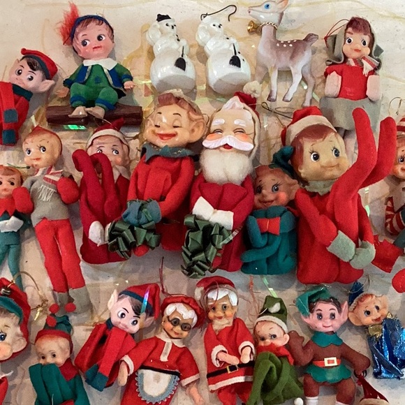 Vintage | Holiday | Vintage Knee Hugger Elf 95s Christmas Ornaments ...